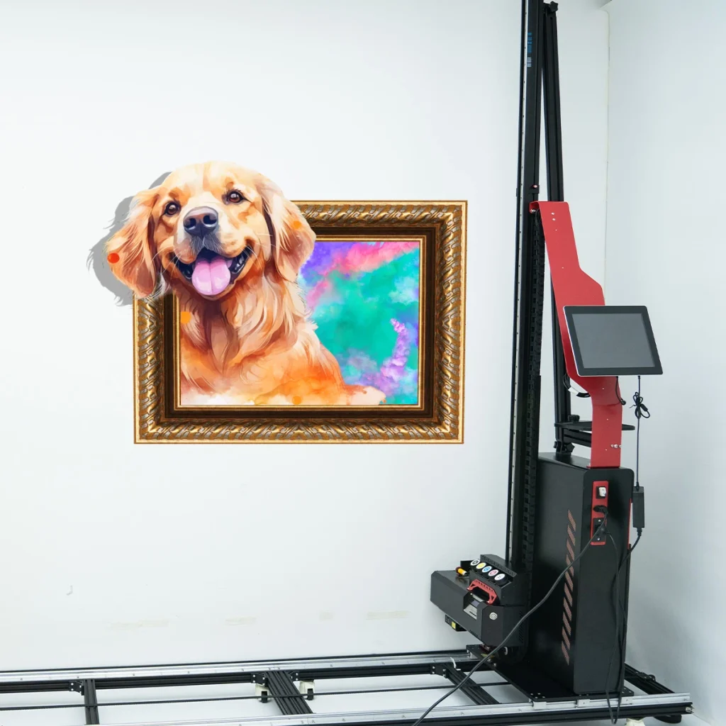Vertical 3D Wall Printing Machine Price Wall Art Printer Machine ...